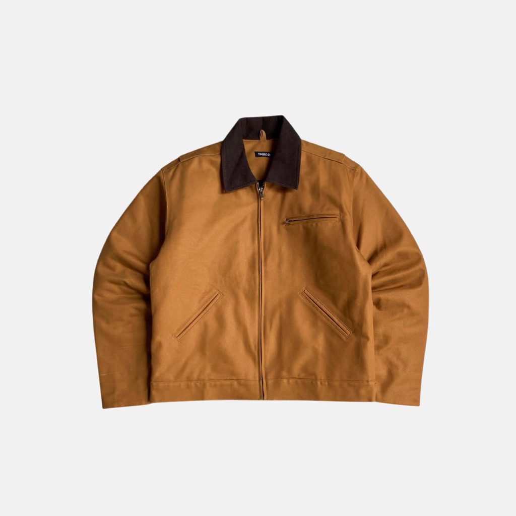 Jual Timbre Work Jacket Quilted Surprise Drop Deep Camel | Shopee Indonesia