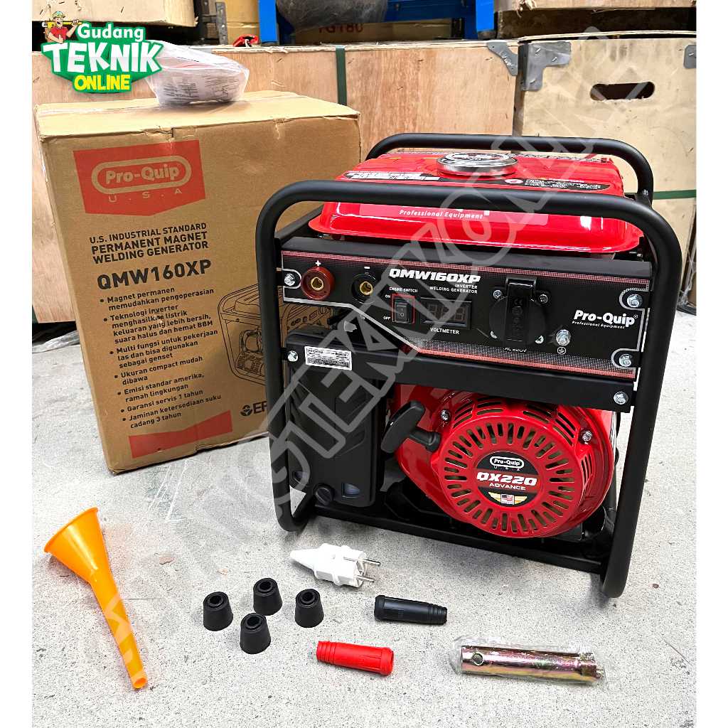 Jual Mesin Genset Las PROQUIP QMW160XP 160A / Power Generator Welding ...