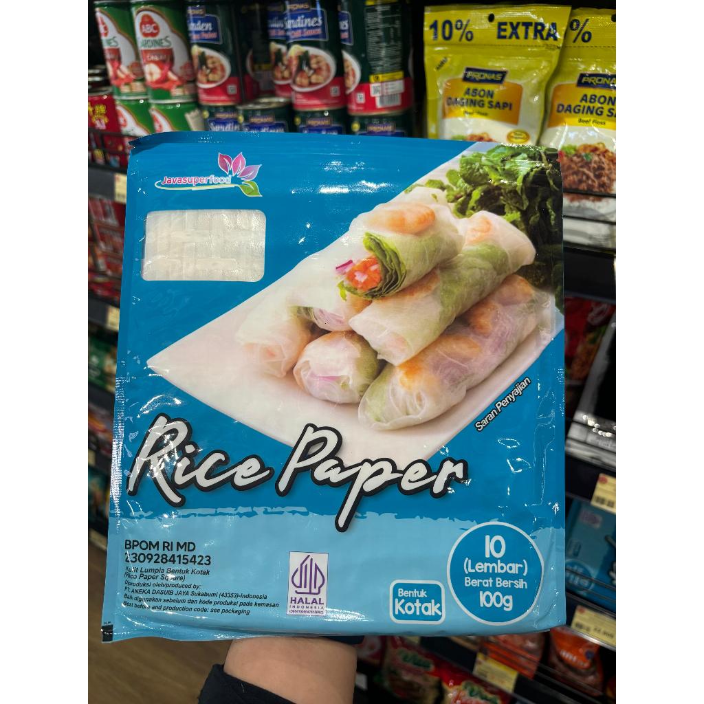 Jual RICE PAPER KOTAK 10PCS | Shopee Indonesia