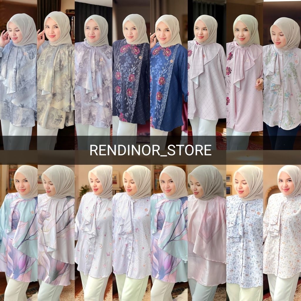Jual WINDA KANANDA VENDIRA LAILA CLARA REGINA YUVELA ATASAN SHIRT BY SI.SE.NA SISENA | Shopee ...