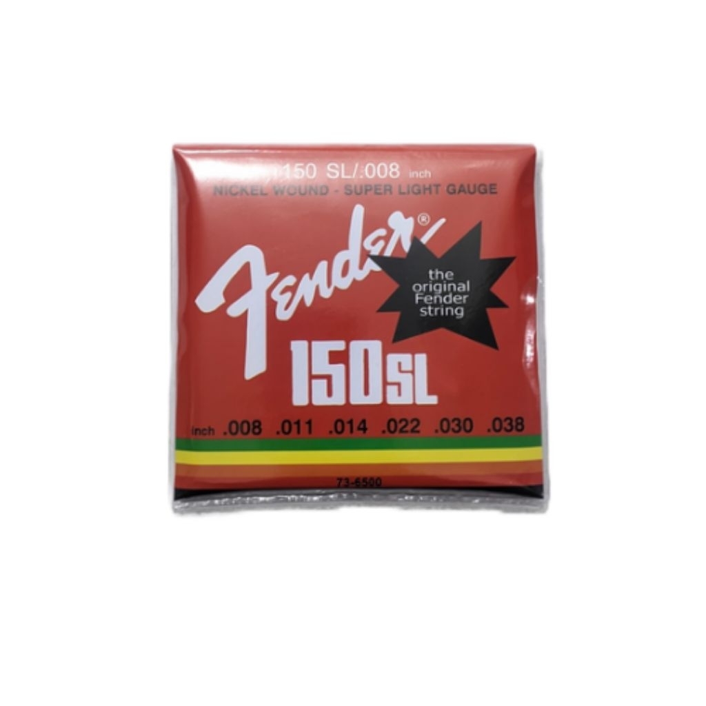 Jual SENAR GITAR FENDER satu set 1-6 ukuran 008-038 | Shopee Indonesia