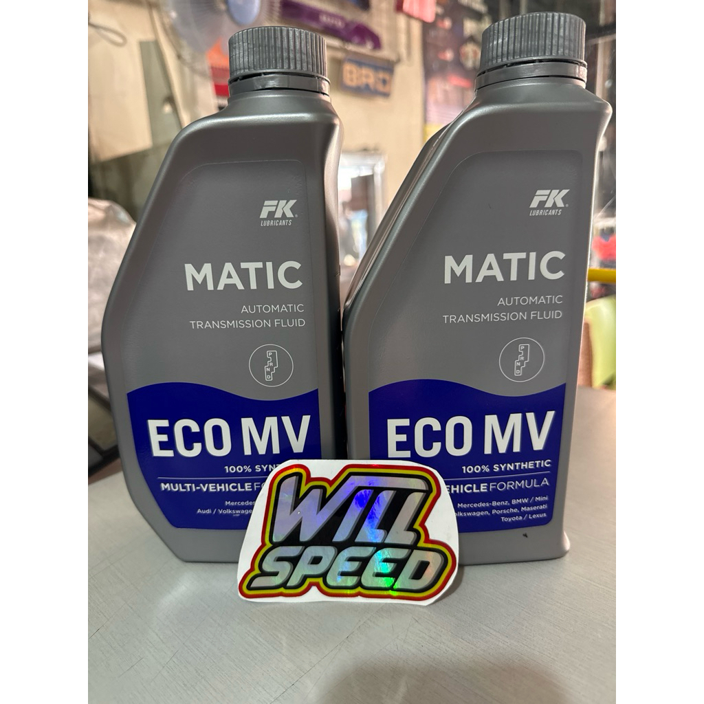 Jual OLI FK OLI MATIC ECO MV API(DEX VI) AUTOMATIC TRANSMISSION FLUID ...