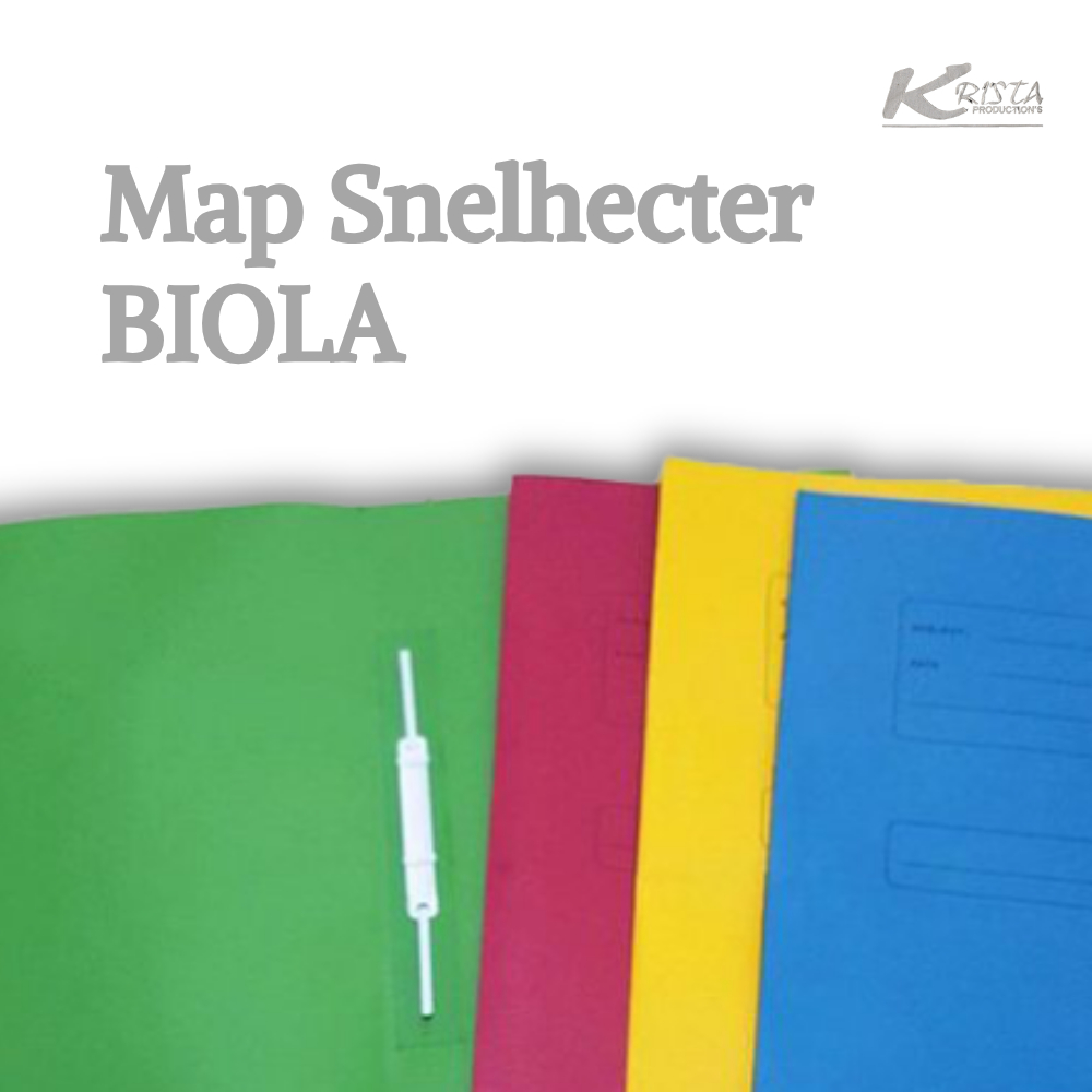 Jual Map Kertas Snelhecter BIOLA - Map Folio Snelhecter BIOLA | Shopee Indonesia