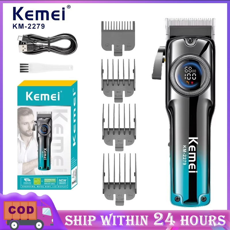 Jual 【Original】Kemei Alat Cukur Rambut Elektrik Hair Clipper Kemei KM-2279 / KM-2279 Alat ...