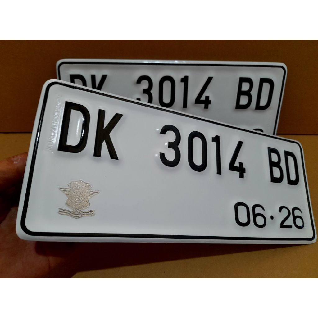 Jual UKURAN STANDARAN PELAT NOMER MOTOR | Shopee Indonesia