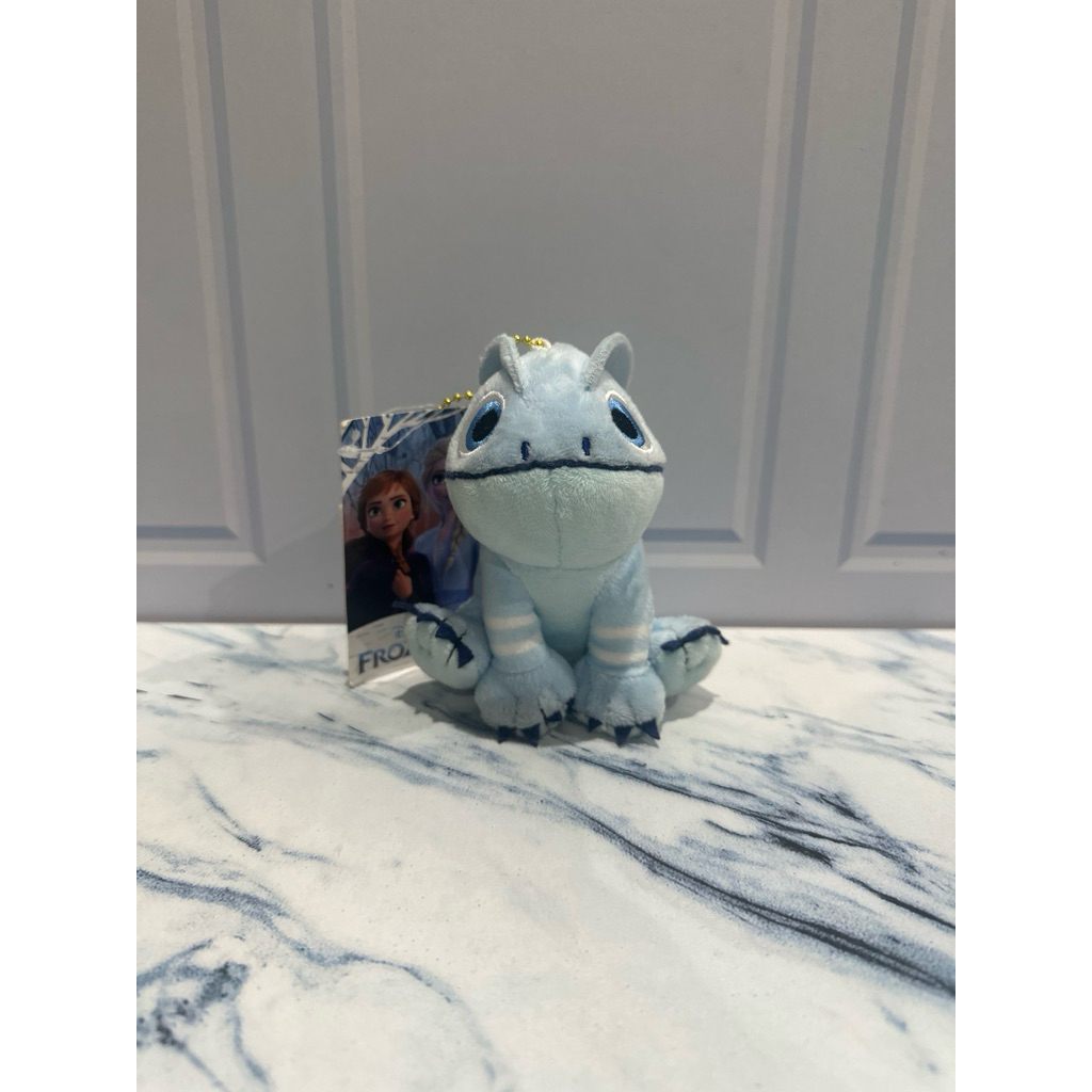 Jual Bruni Fire Lizard Mascot Plush Doll Keychain Disney Frozen ...