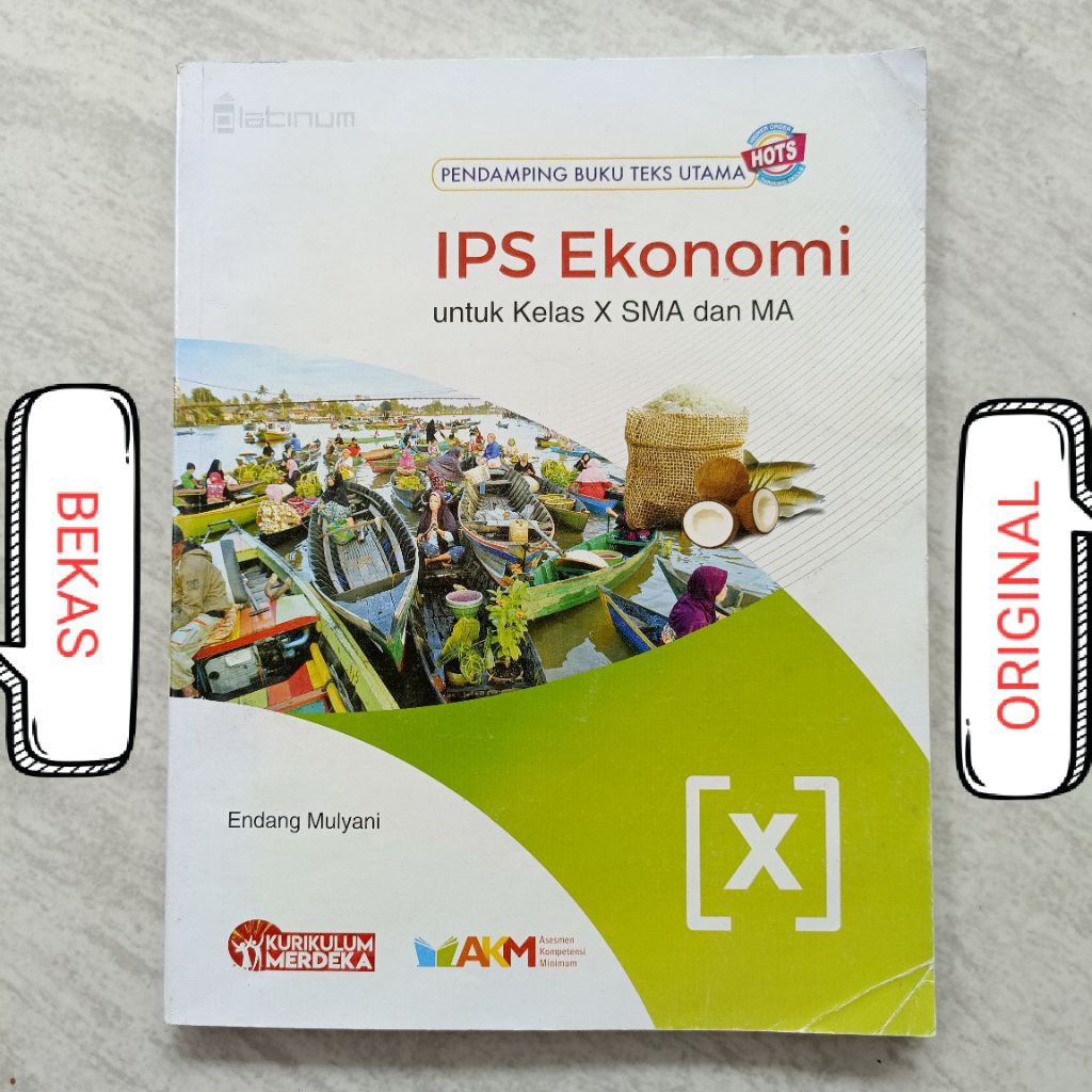 Jual Buku IPS Ekonomi Kelas 10 X 1 I SMA MA Penerbit Platinum Tiga Serangkai Kurikulum Merdeka ...