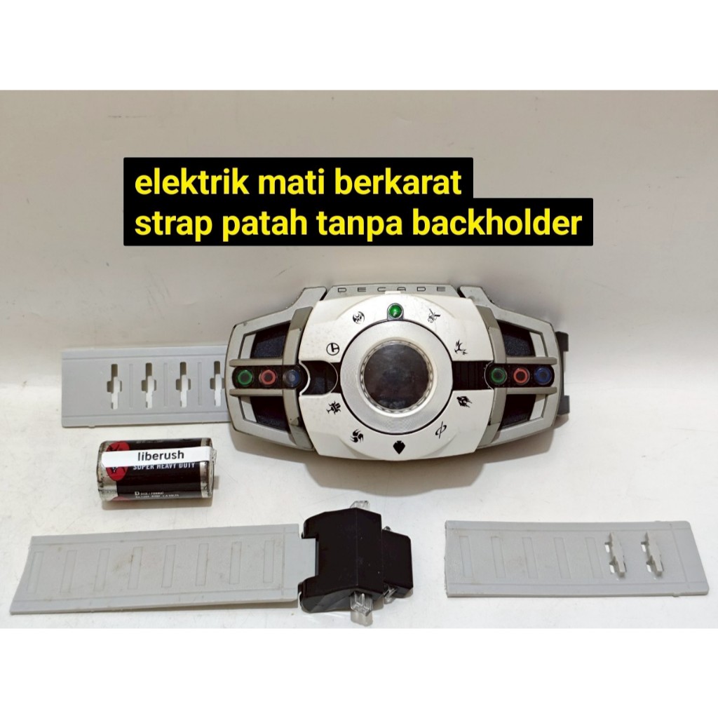 Jual Junk elektrik mati OFF Bandai DX Decade driver decadriver henshin ...