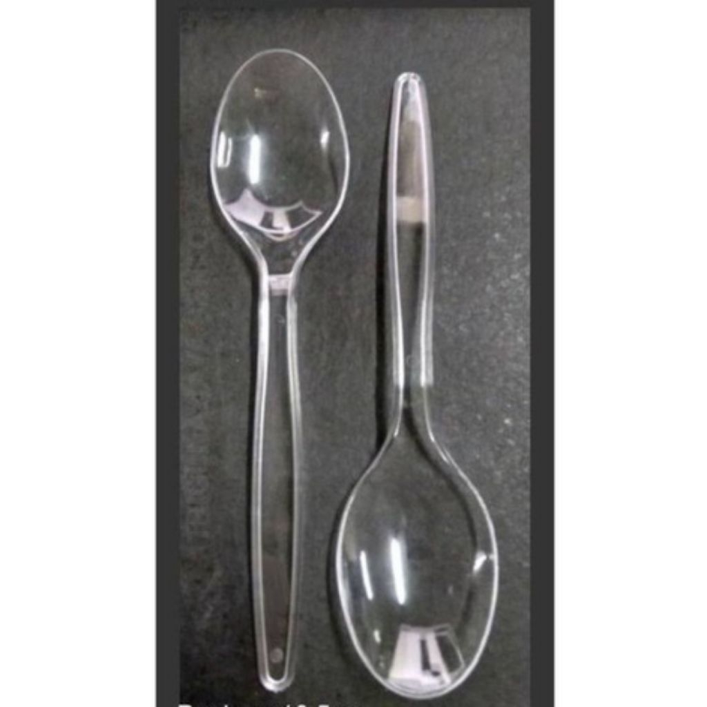 Jual Sendok Makan Bening , Sendok Bening - Isi 25 pcs | Shopee Indonesia