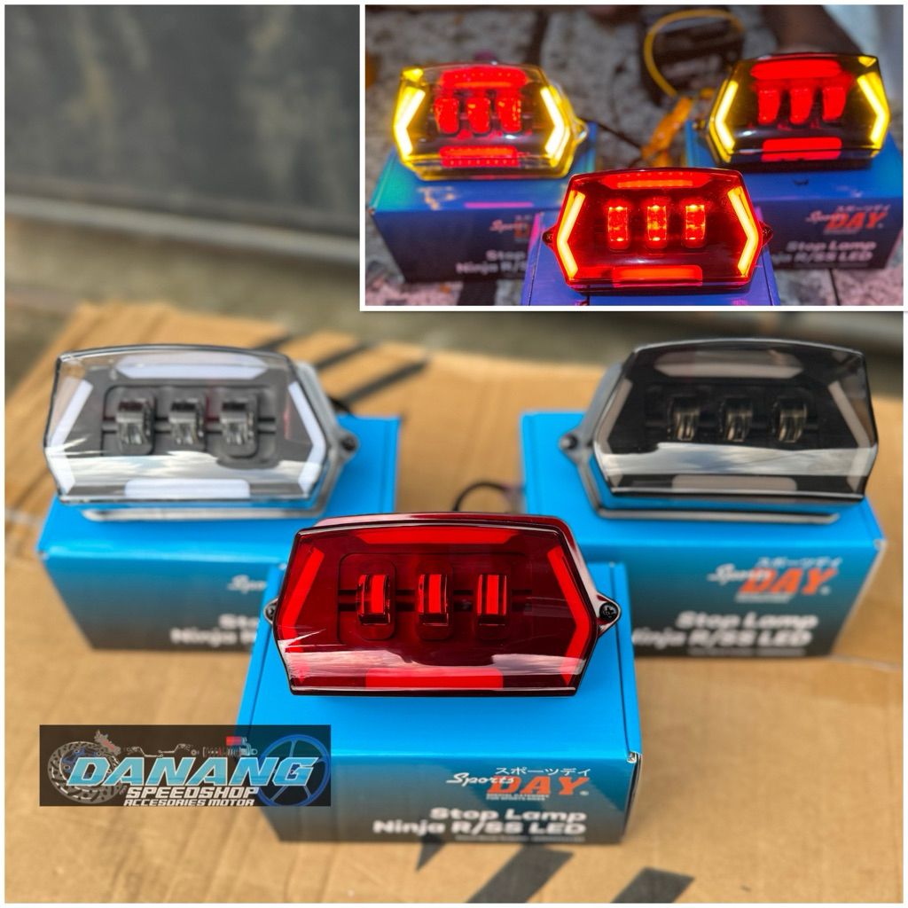 Jual Lampu Stop Stop Lamp LED Ninja R SS Sports day + Sein Kanan Kiri ...