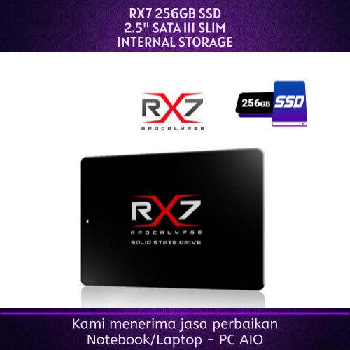 Jual RX7 256GB SSD 2.5" SATA III SLIM Internal Storage | Shopee Indonesia