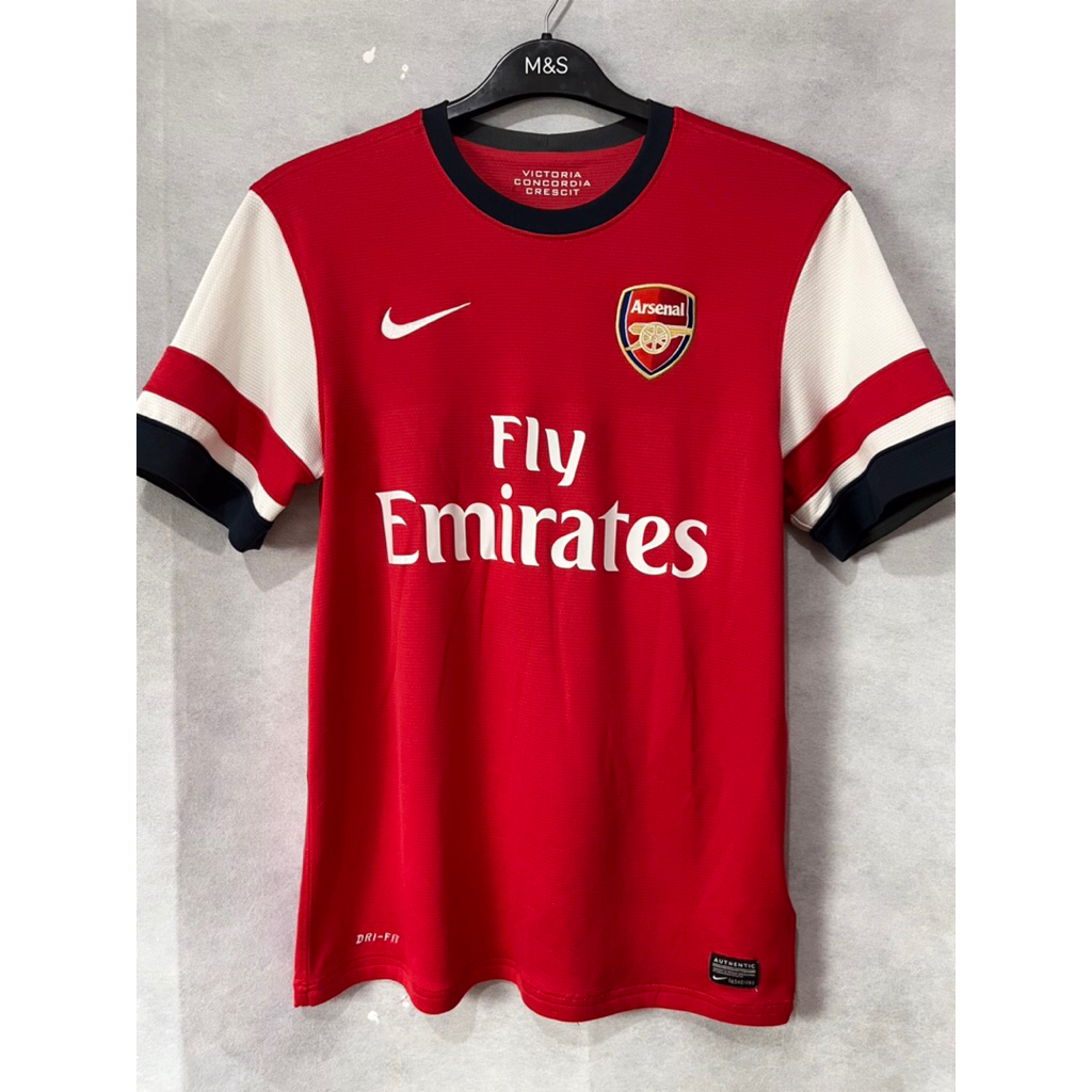 Jual Jersey Original Arsenal Home 2012-2014 (S) | Shopee Indonesia