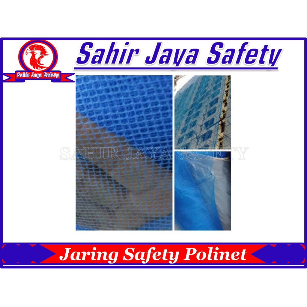 Jual Jaring Safety Net Proyek Jaring Pengaman Polynet Polinet Biru ...
