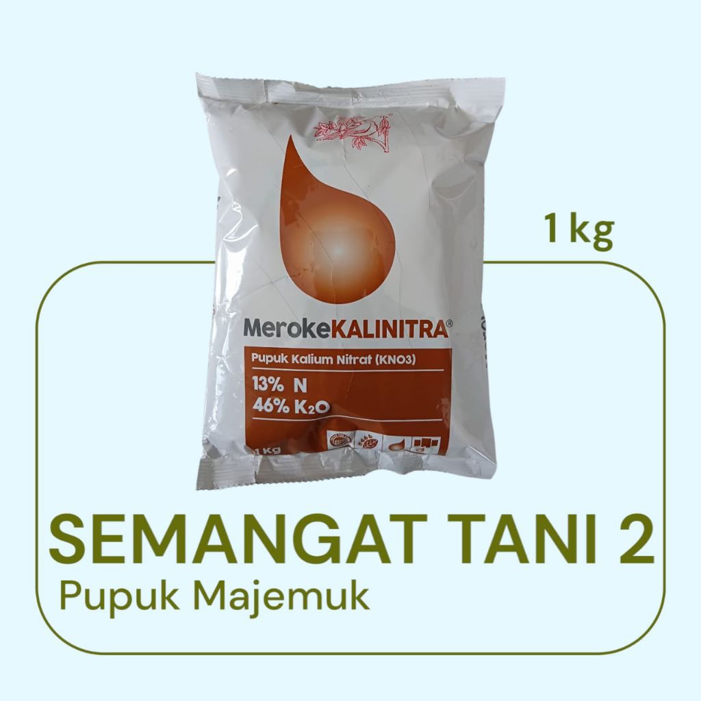 Jual Meroke Kalinitra Pupuk Kalium Nitrat (KNO3) 13% N 46% K2O original ...