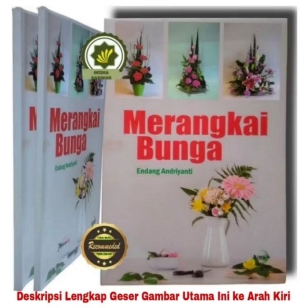 Jual Buku Pedoman MERANGKAI BUNGA Cara Memilih Material Pembungkus ...