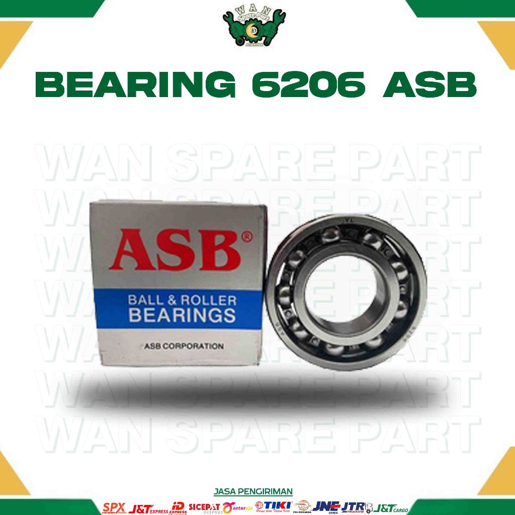 Jual BEARING 6206 ASB for COMBINE HARVESTER WAN SPAREPART | Shopee ...