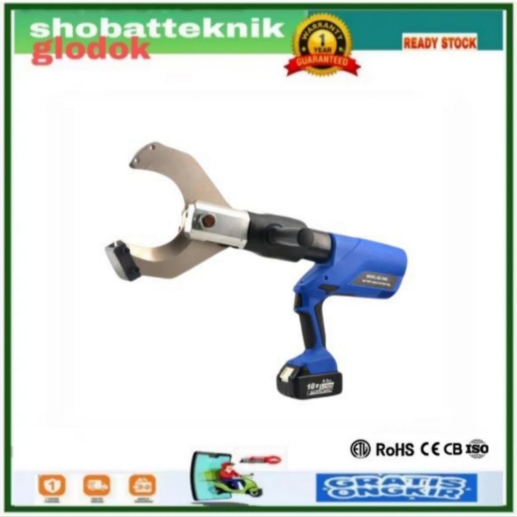 Jual 65mm Battery Hydraulic Cable Cutter CHead EZ-65C BARTON Potong ...