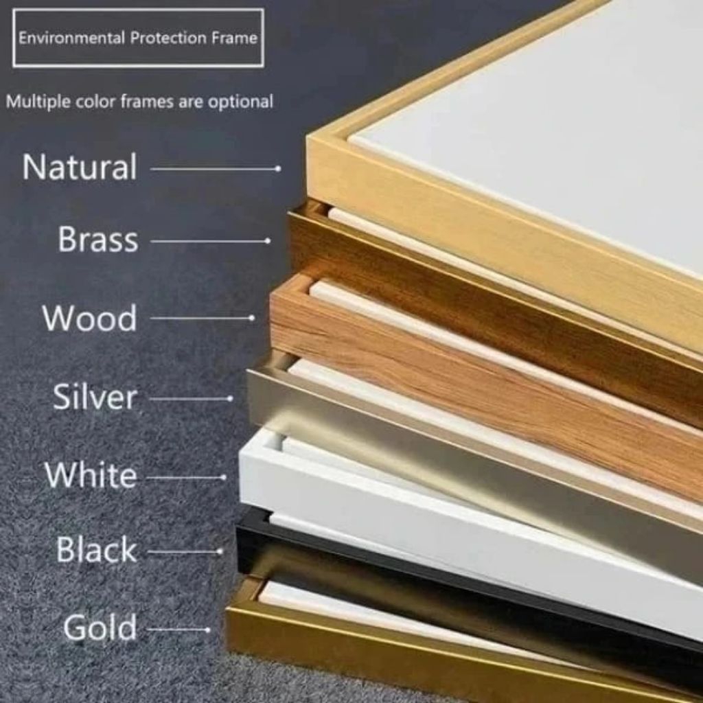 Jual frame lukisan minimalis ukuran 85cm×65cm aesthetic | Shopee Indonesia
