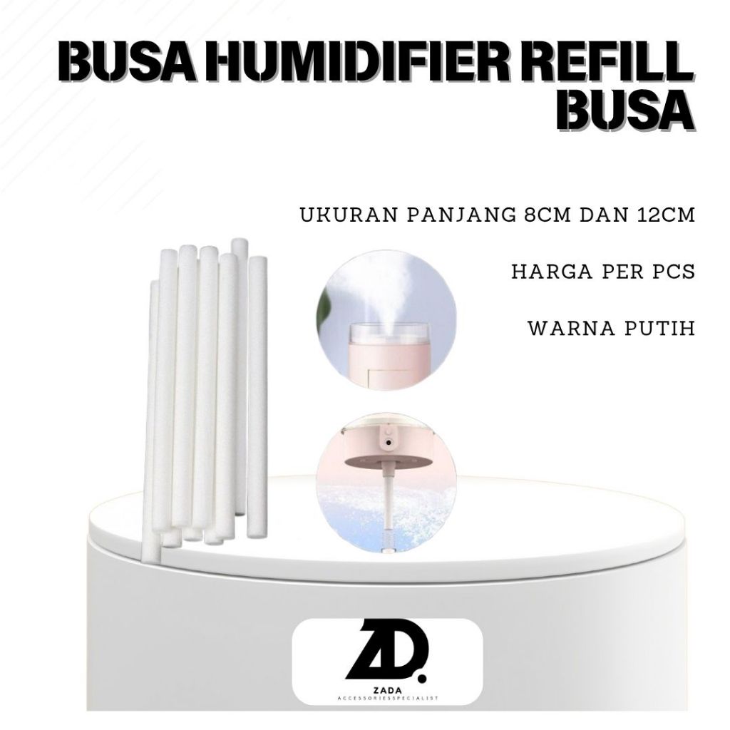 Jual Busa Humidifier Refill Busa Gabus Kapas Filter Diffuser Purrifier ...