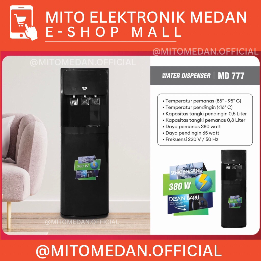 Jual MITO MEDAN - WATER DISPENSER MD777 MITO | Shopee Indonesia