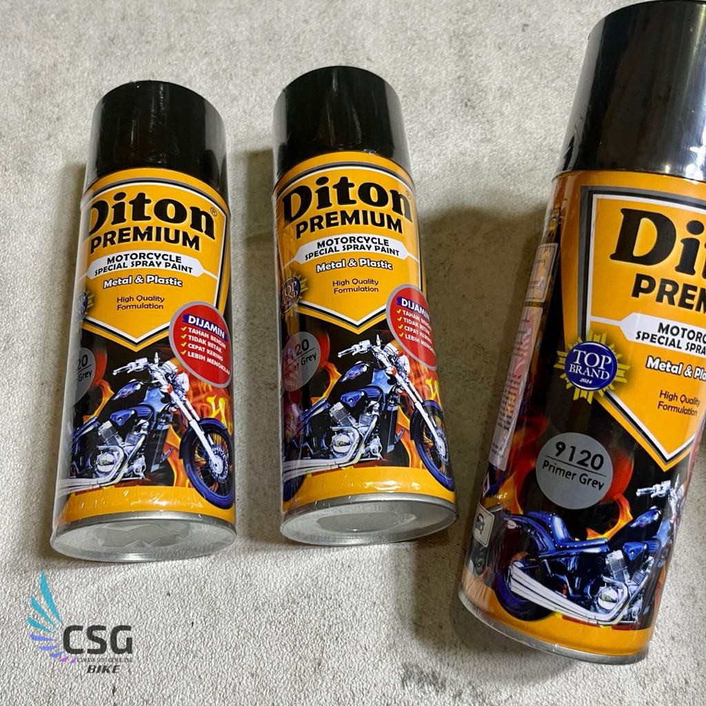 Jual Pilox Cat Semprot Diton Premium Pilok Dasar Epoxy ( Primer Grey ...