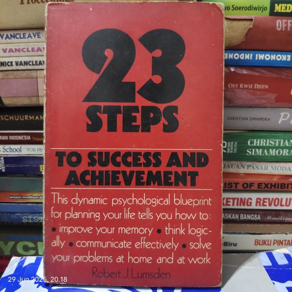 Jual BUKU 23 STEPS TO SUCCESS AND ACHIEVEMENT ORIGINAL | Shopee Indonesia