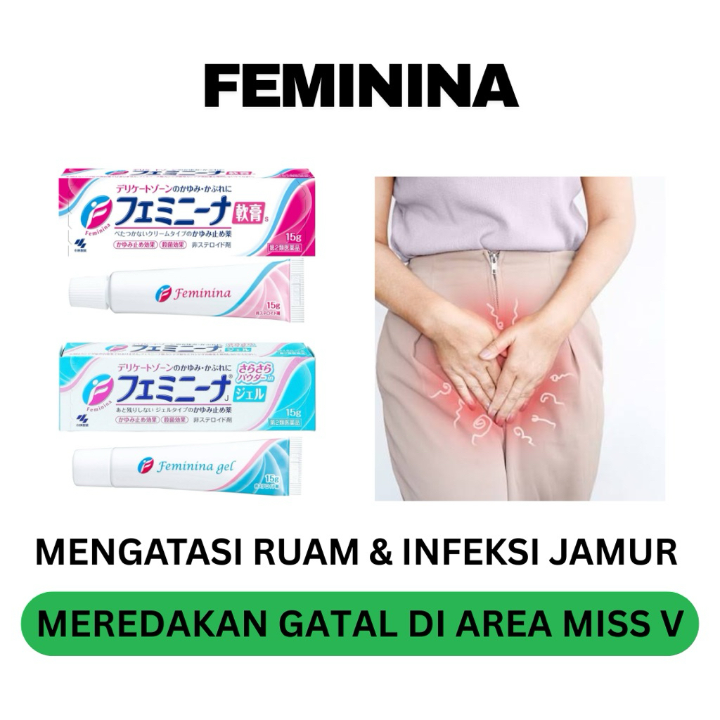 Jual Feminina Gatal Ruam Miss V ORIGINAL JAPAN | Shopee Indonesia