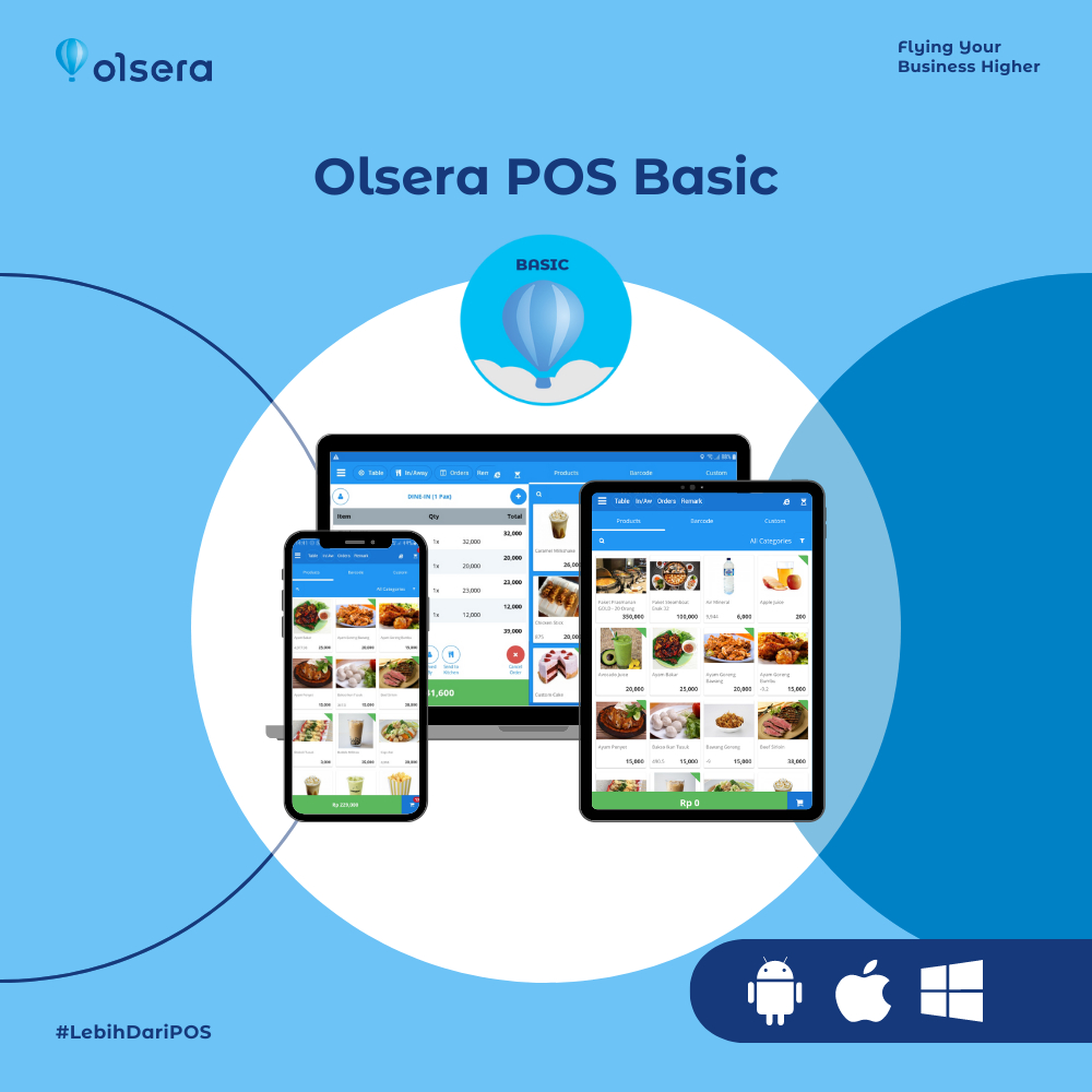 Jual POS Pro Olsera 2 tahun/2 toko (Promo) | Shopee Indonesia