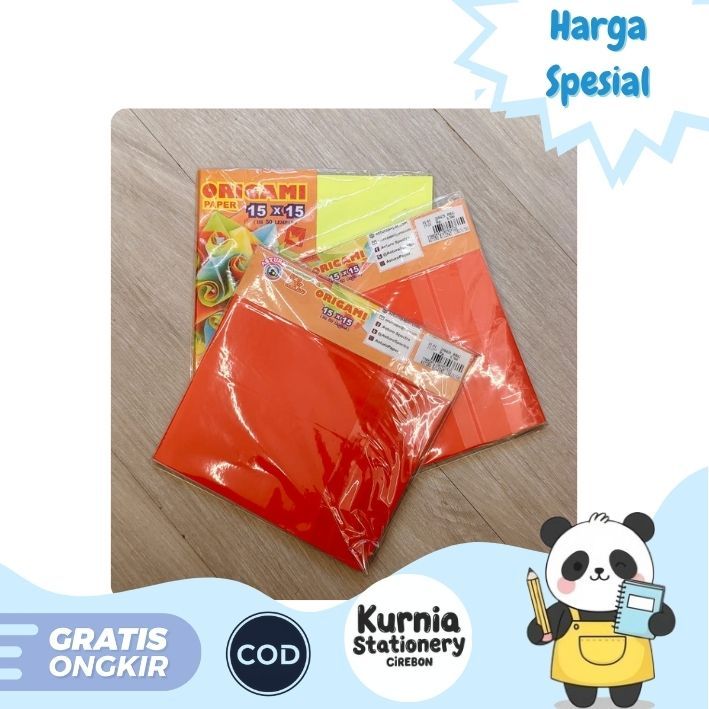 Jual Asturo Kertas Lipat Origami 15 x 15 (1 Pack/ 50 lembar) | Shopee ...