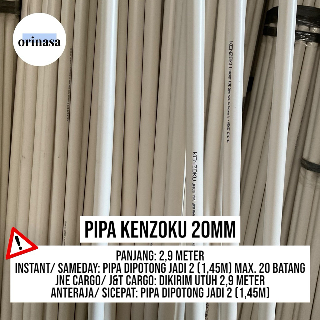 Jual Pipa Conduit / Pipa Listrik / Pipa Konduit Listrik Kenzoku 20mm 20 ...
