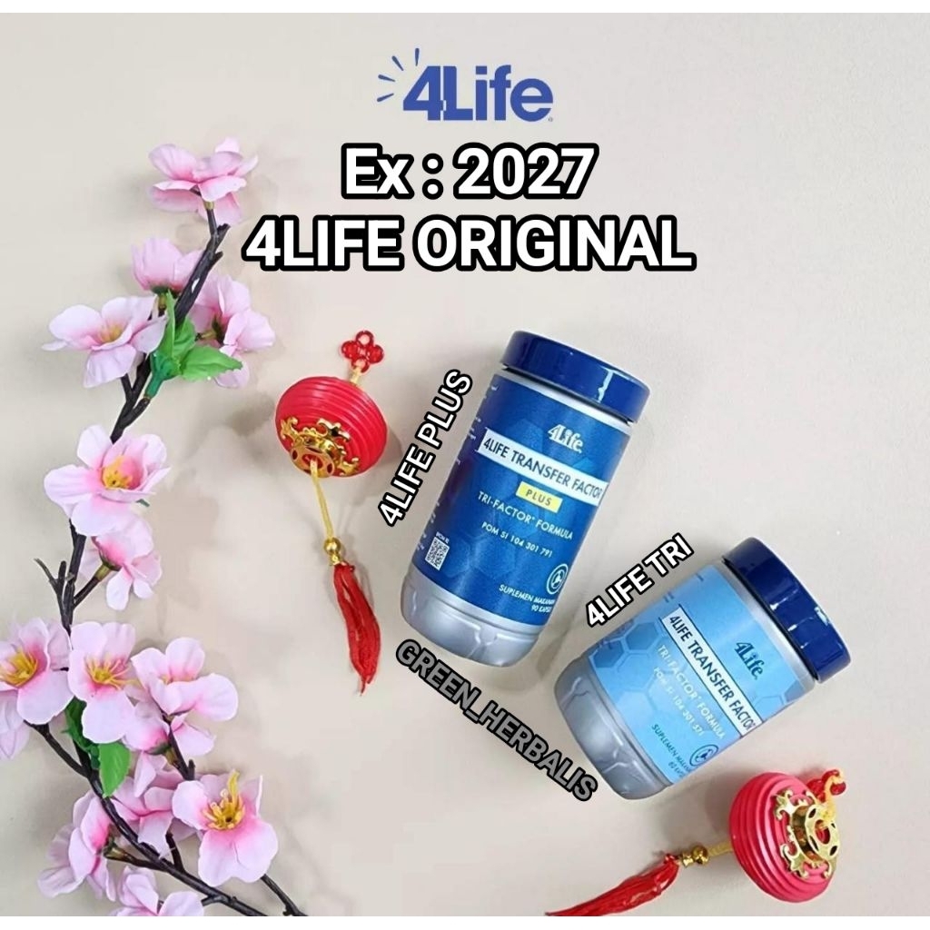 Jual 4LIFE TRANSFER FACTOR & 4LIFE TRANSFER FACTOR PLUS CAPSULE ASLI ...