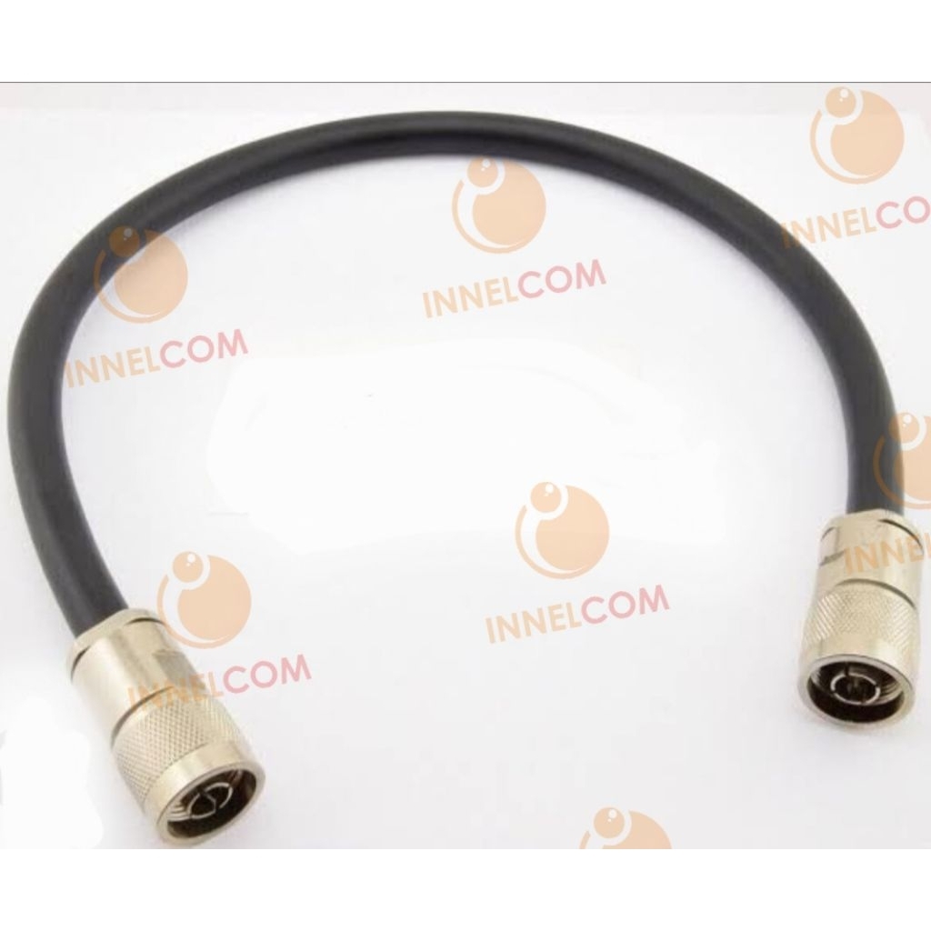 Jual Kabel Jumper RG214 Huber Suhner 1 Meter N Male to N Male Coax ...