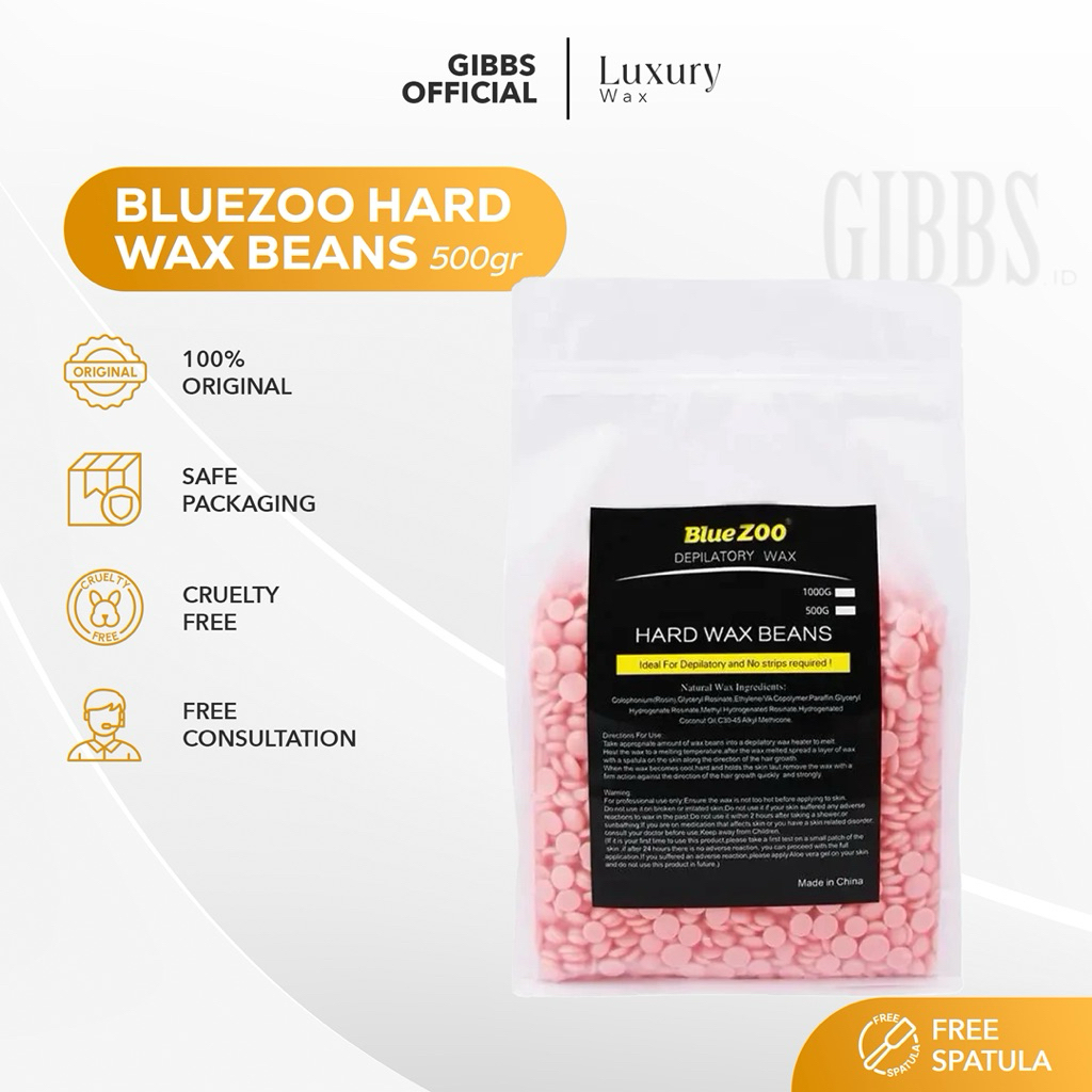 Jual BlueZOO Quality Hard Wax Beans / Waxing / Pencabut Bulu (500 gr) | Shopee Indonesia