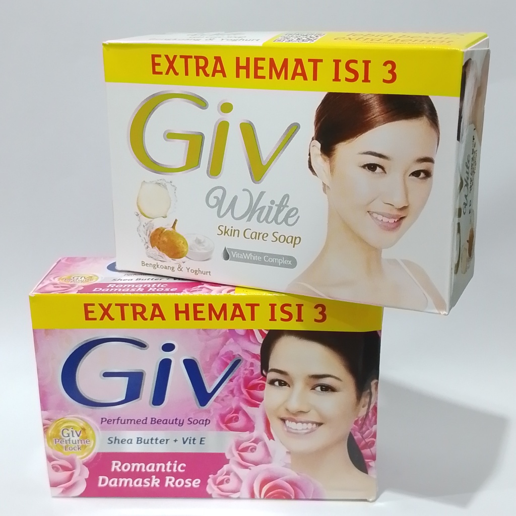 Jual Giv Jumbo -100gr- Sabun Mandi Batang Giv White Skincare Perfumed ...