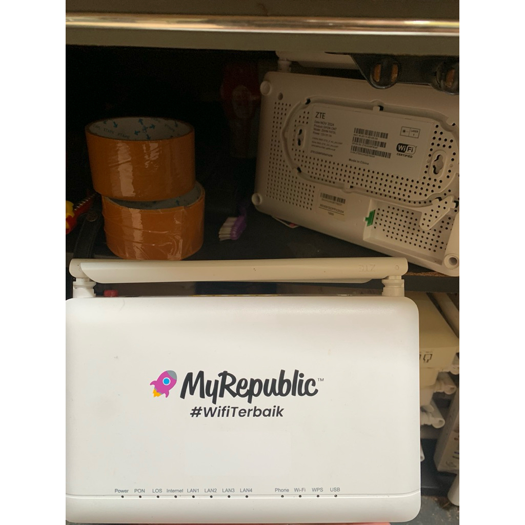 Jual ROUTER F670L 5G DUAL BAND PORT HIJAU + ADAPTOR | Shopee Indonesia