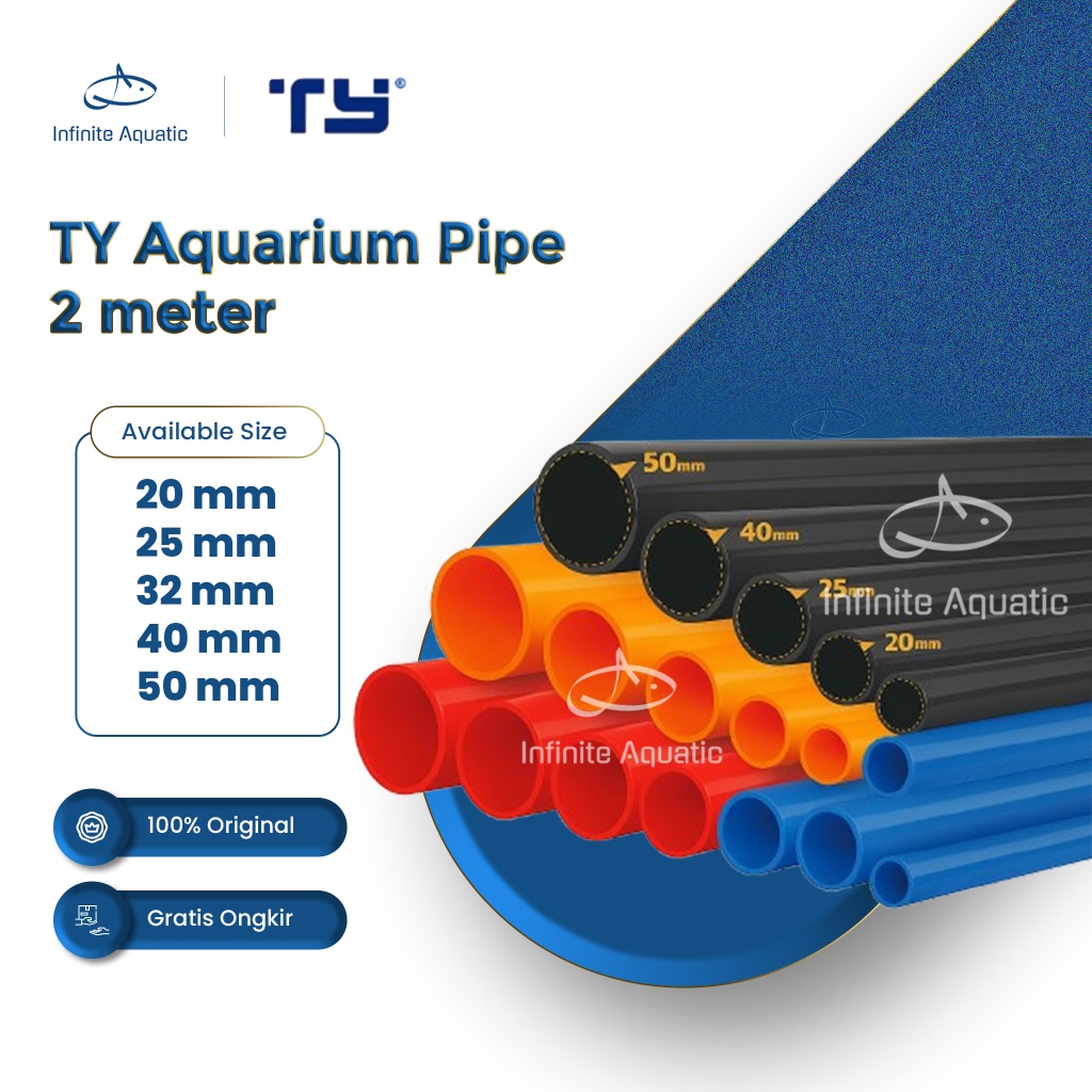 Jual TY Aquarium Pipe pipa U – PVC by 3 Pawns Pipa Aquarium | Shopee Indonesia