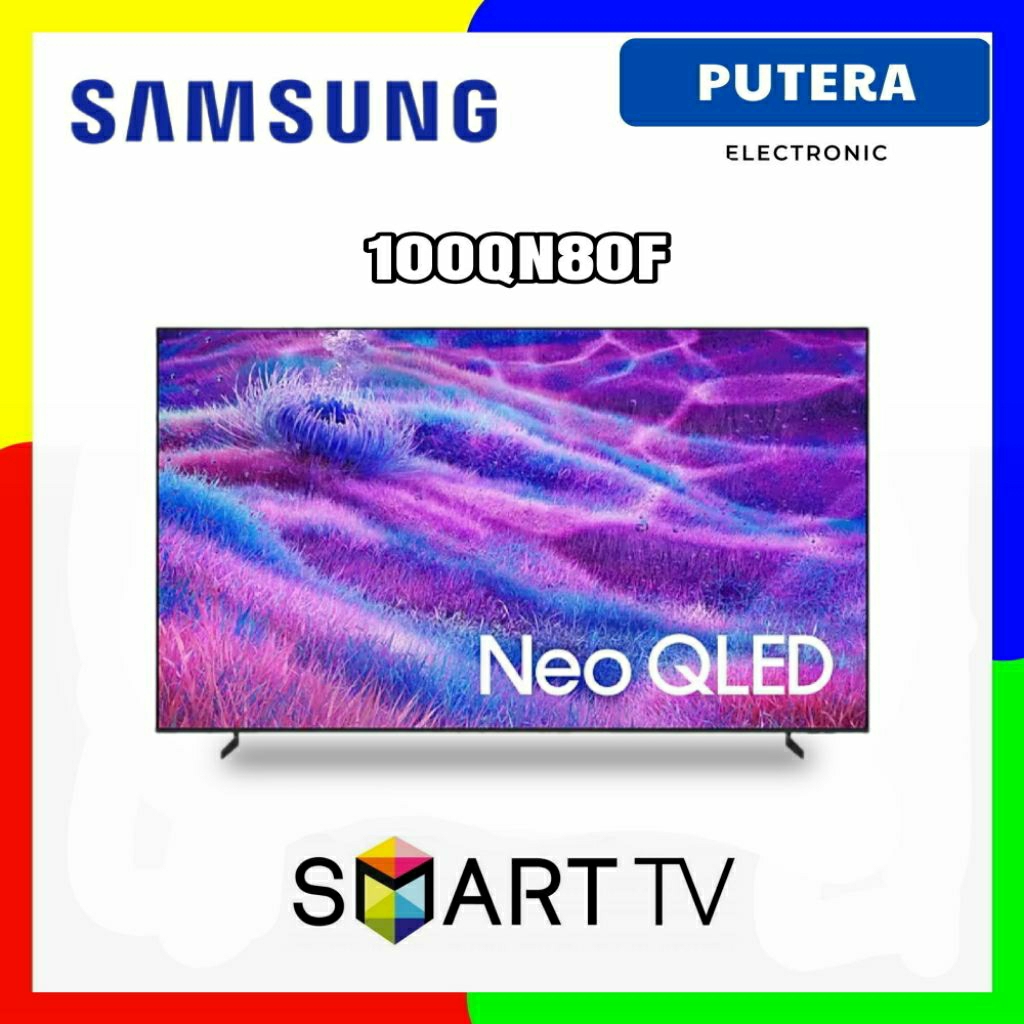 Jual SAMSUNG 100QN80F SMART TV 100 inch Neo QLED 4K Series 2025 ...