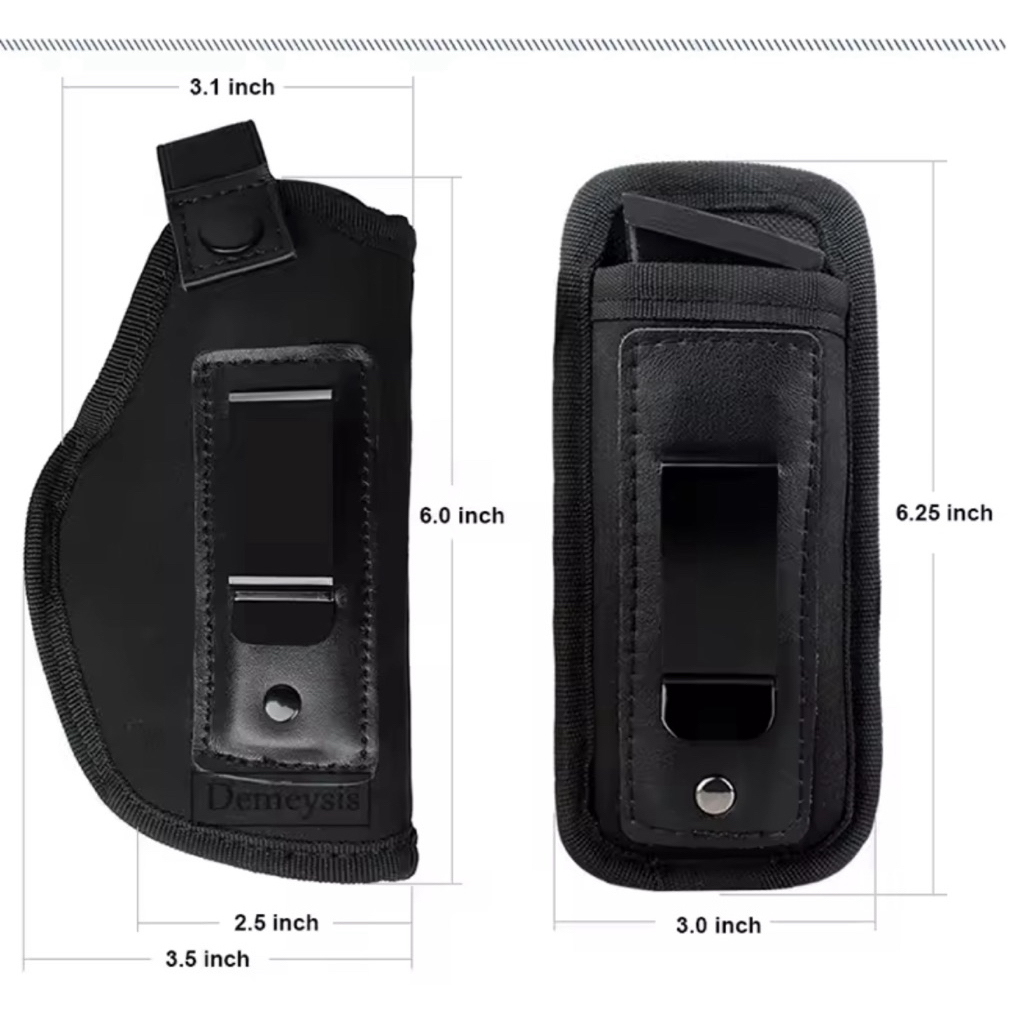 Jual Holster Slip Univeral Holster Dalam Kain Nilon + MagPouch 9mm ...