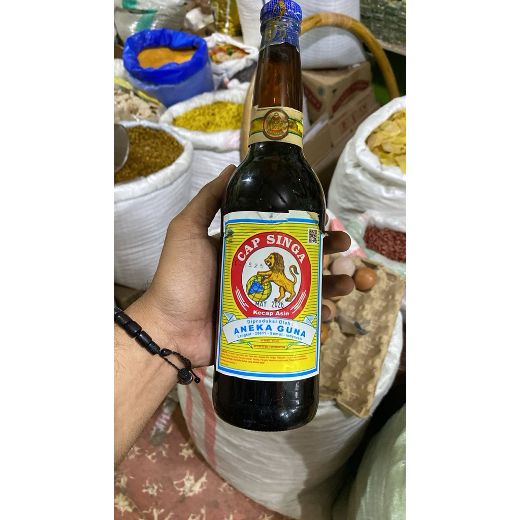 Jual Kecap Asin Aceh Legendaris Cap Singa 600ML - Bumbu Dapur Aceh ...