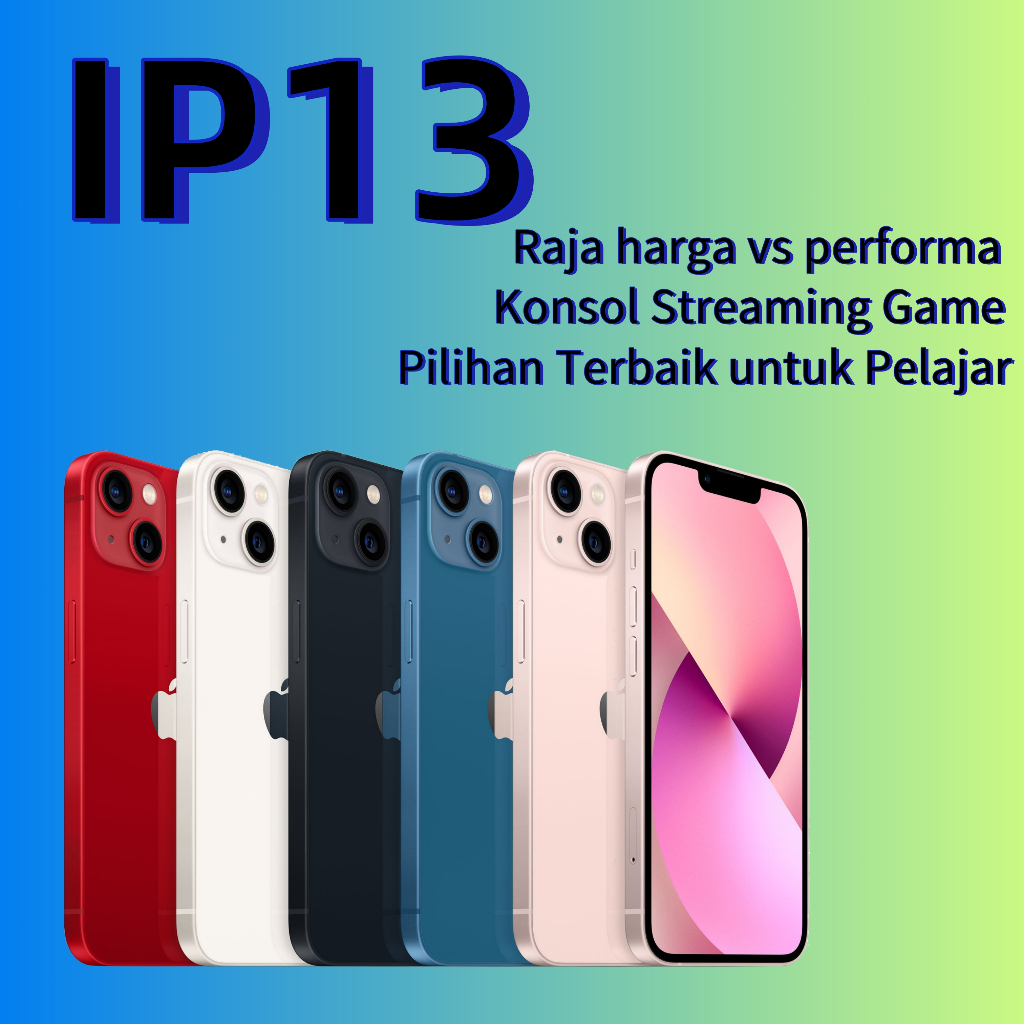 Jual iPhone 13 128GB 256GB 512GB Second Original Bekas Fullset Like New/Wifi Only/Live streaming ...