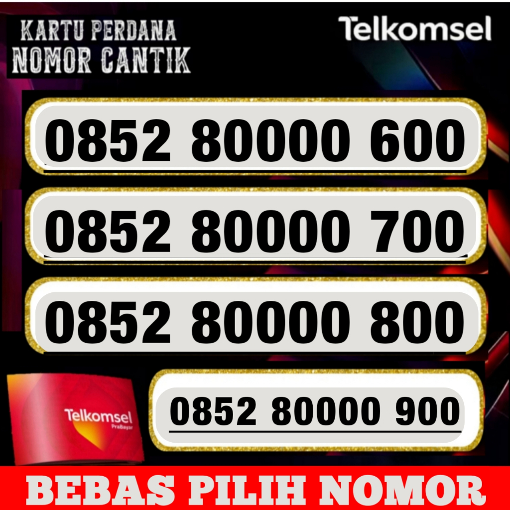 Jual Telkomsel Simpati Prabayar Kartu Perdana Nomor Cantik LTE - 2828 | Shopee Indonesia