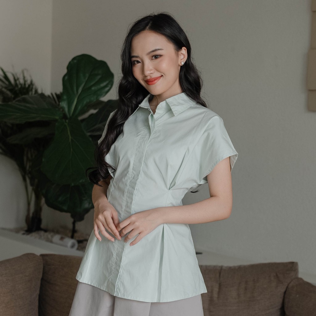 Jual Beatrice Clothing Aresha Blouse - Kemeja Kantor Wanita Lengan ...