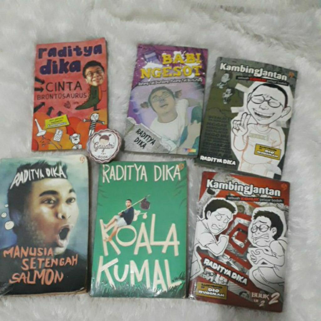 Jual BUKU-BUKU RADITYA DIKA (Cinta Brontosaurus | Koala Kumal | Manusia ...