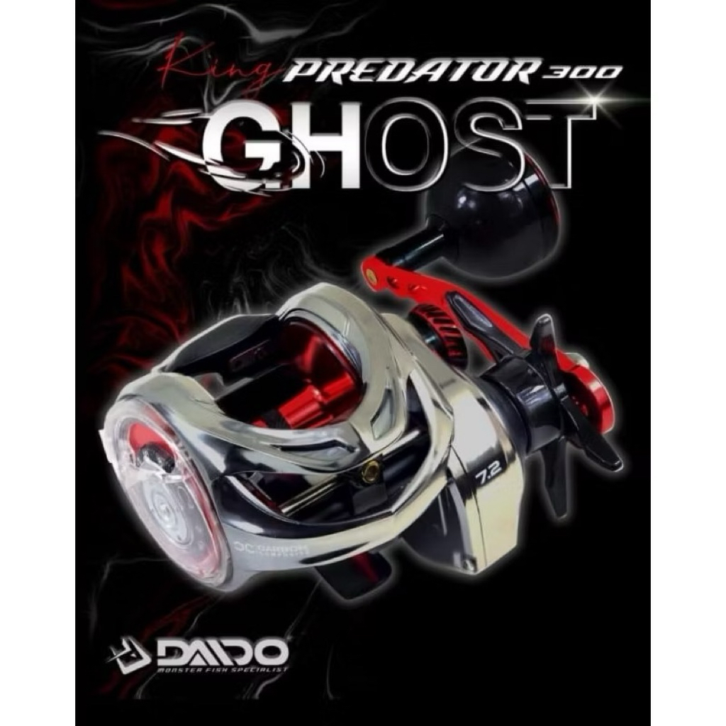 Jual Reel Daido King Predator Ghost 300L | Shopee Indonesia
