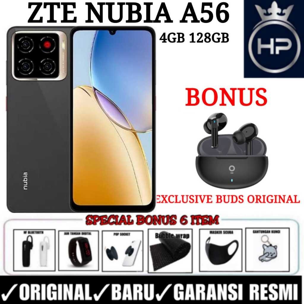 Jual ZTE NUBIA A56 & A55 4/128 GARANSI RESMI | Shopee Indonesia