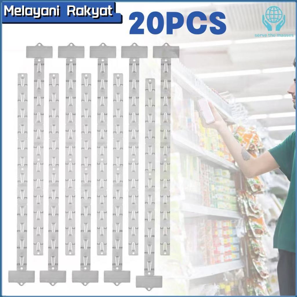 Jual 20pcs Clip Strip Display Makanan 62cm Strip Klip Produk ...
