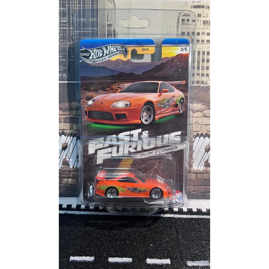 Jual Hotwheels FNF Toyota Supra Orange + PROTECT | Shopee Indonesia