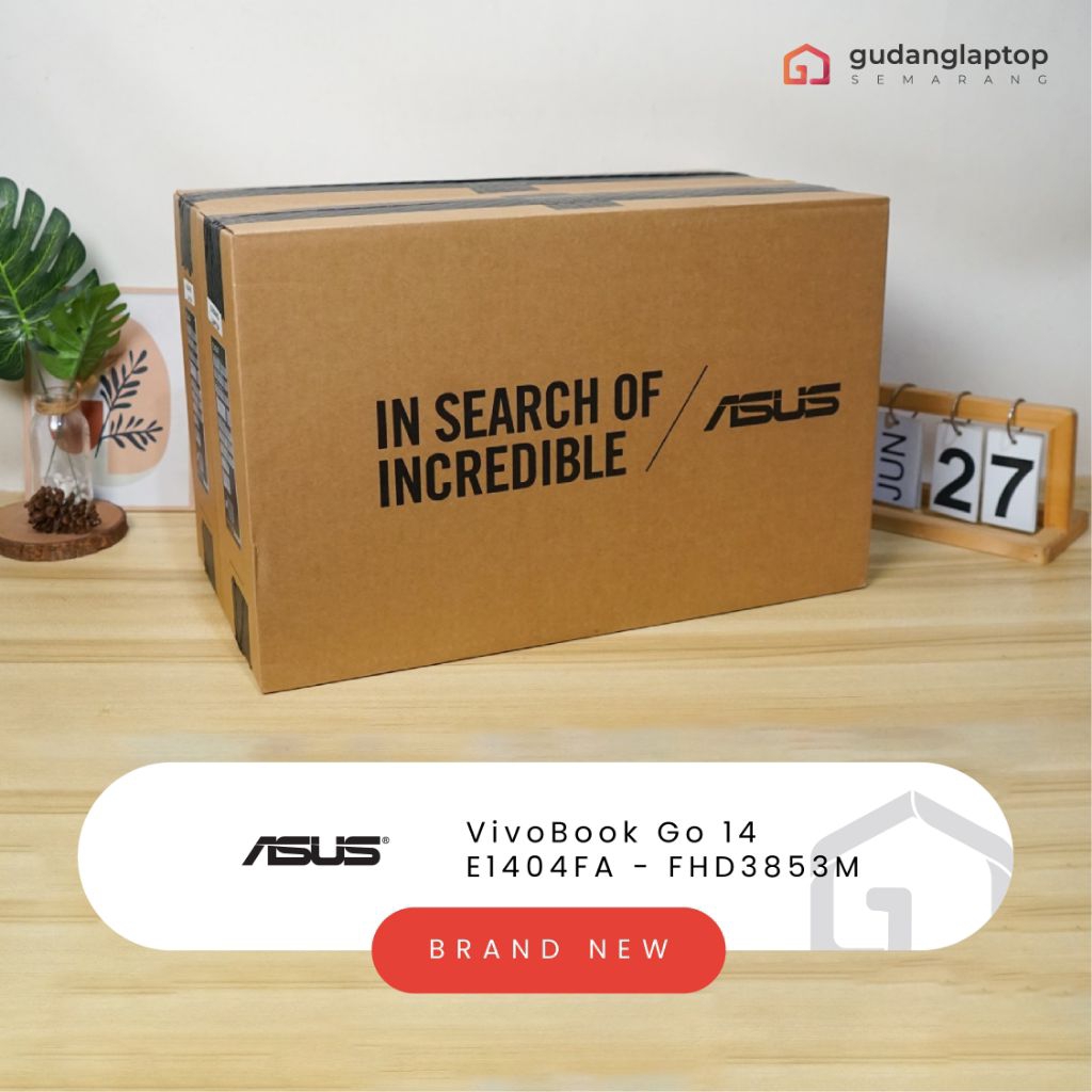 Jual NEW ASUS VivoBook Go 14 E1404FA - FHD3853M AMD Ryzen 3 - 7320U 8/ ...