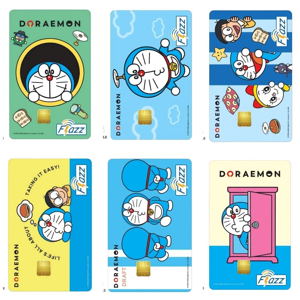 Jual Kartu Flazz BCA GEN 2 Limited Edition Doraemon Original Bank ...