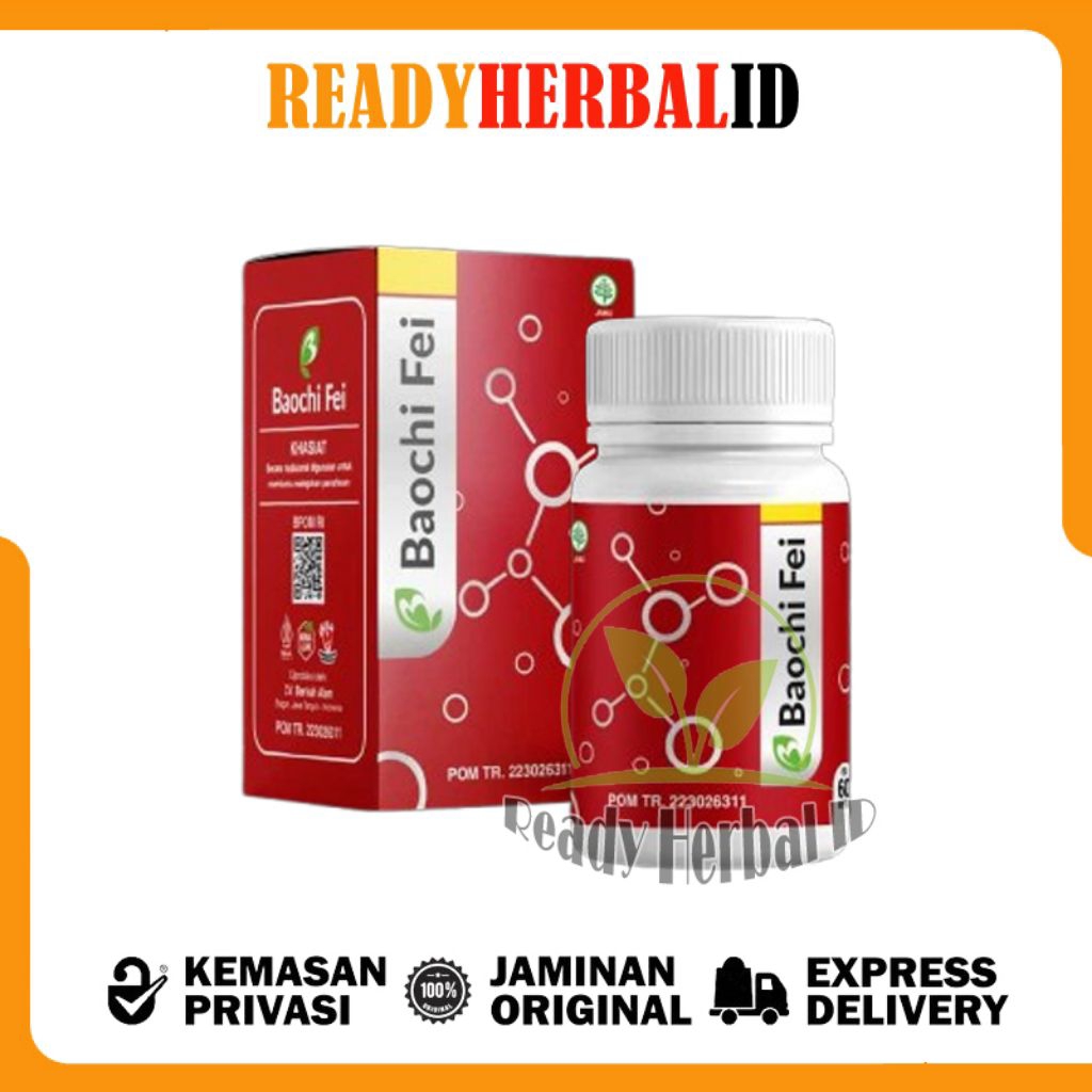 Jual BAOCHI FEI ASLI - Obat Herbal Kesehatan Pernapasan & Paru-paru 100 ...